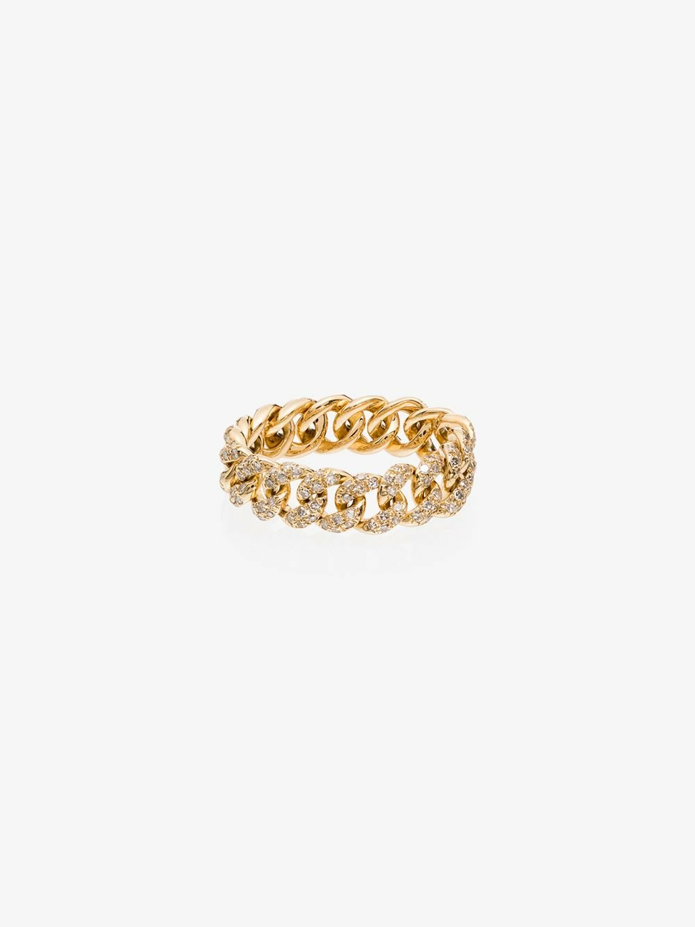 SHAY 18K Yellow Gold Link Diamond Ring SHAY