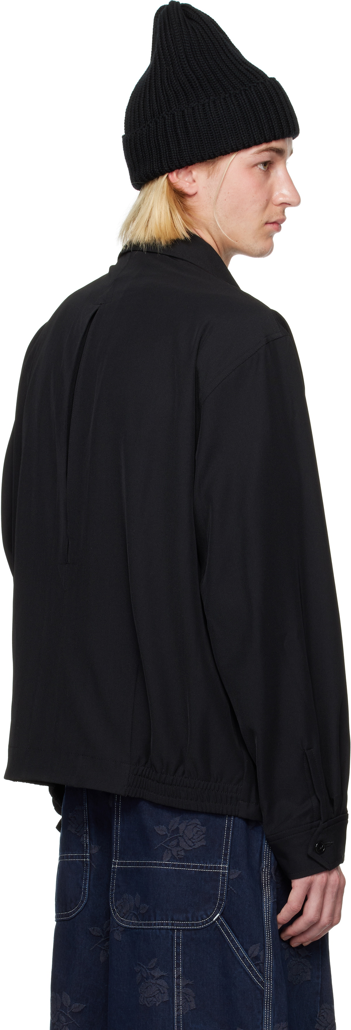 NEEDLES Black Sport Jacket Needles