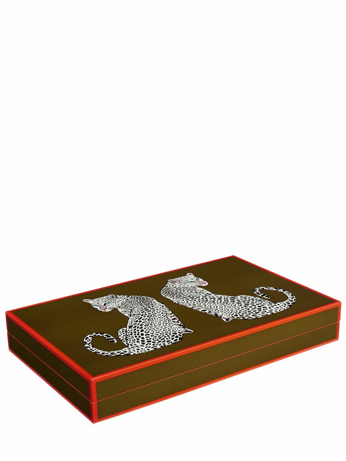 JONATHAN ADLER Leopard Backgammon Set Jonathan Adler