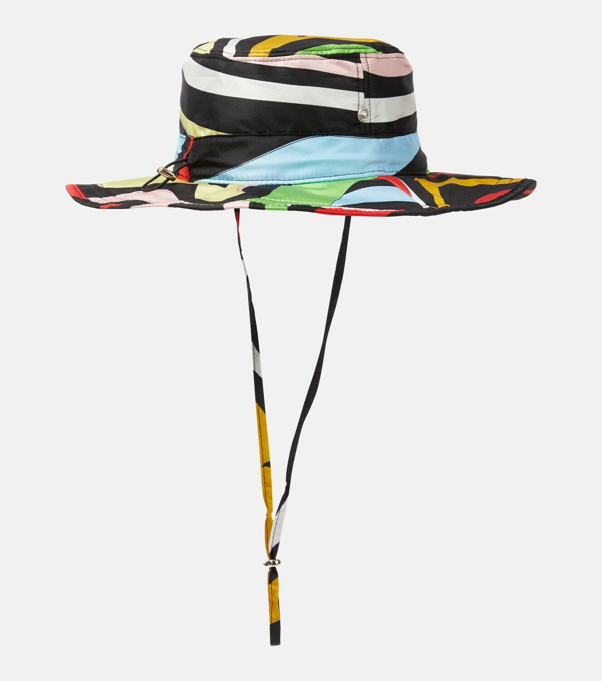 Pucci - Marmo-print silk twill bucket hat Emilio Pucci