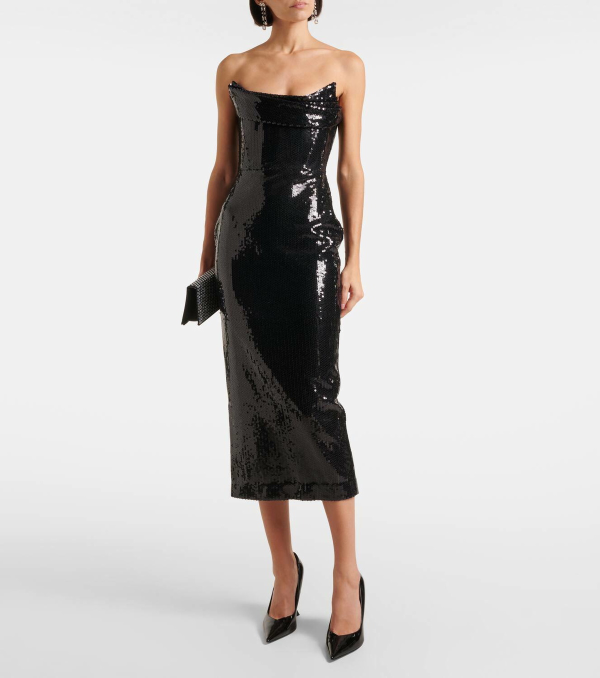 Alex Perry Sequined bustier dress Alex Perry