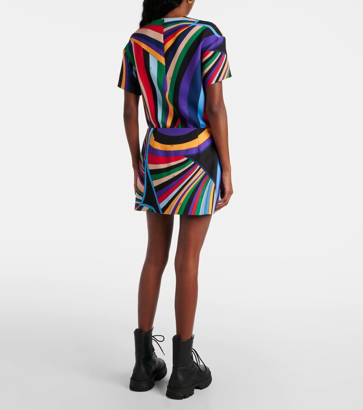 Pucci Iride printed wrap skirt Emilio Pucci