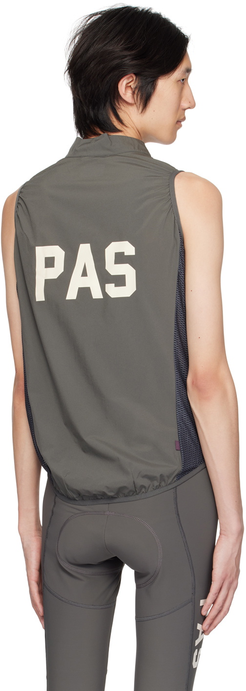 Pas Normal Studios Gray Stow Away Vest Pas Normal Studios