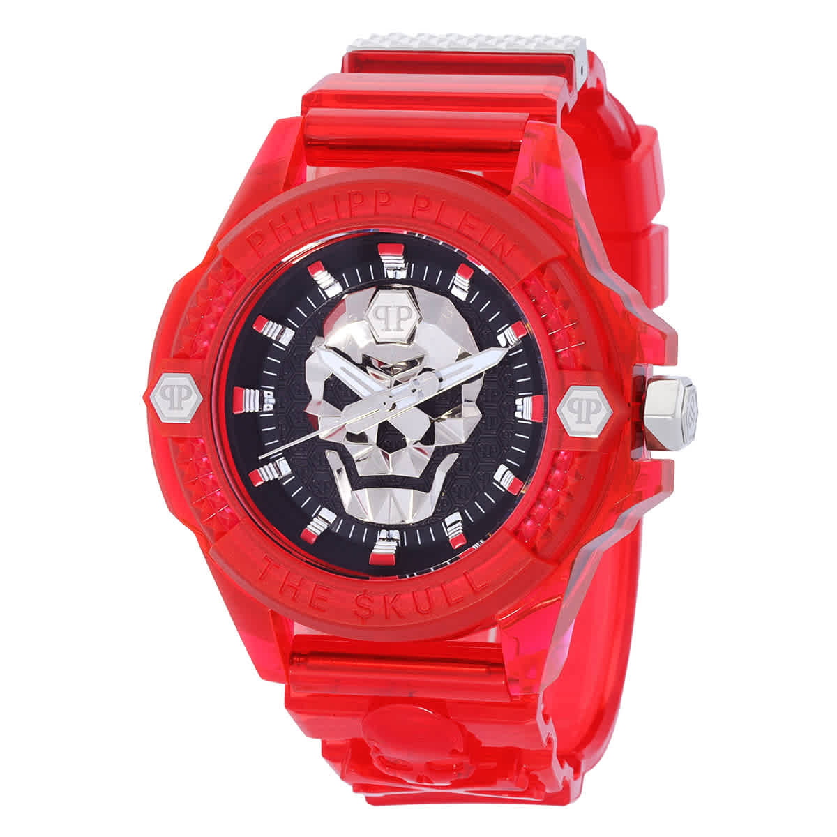 Philipp Plein The Skull Quartz Black Dial Mens Watch PWWAA0223 Philipp ...