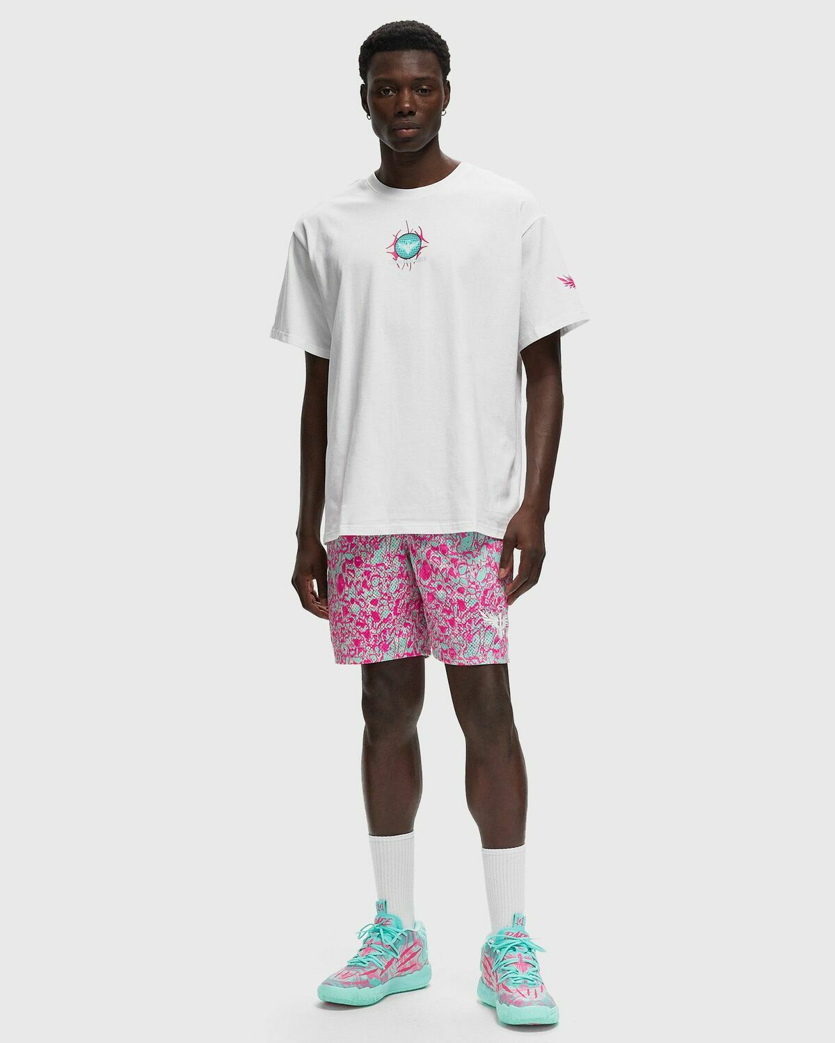 Puma Melo Miami Short Pink Sport & Team Shorts Puma