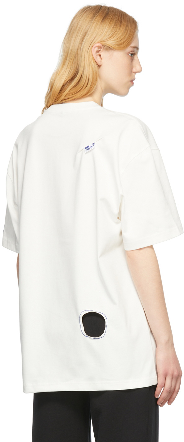 ADER error White Cotton T-Shirt ADER error