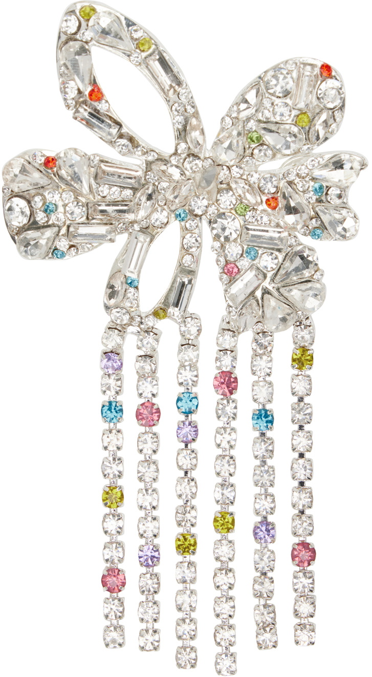 Collina Strada Silver Single Flower Brooch Collina Strada
