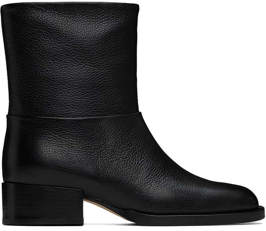 Dear Frances Black Cade Boots