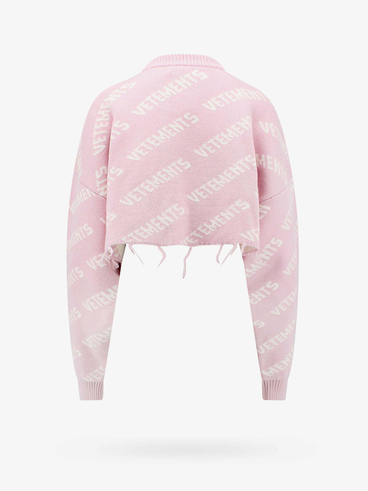 Vetements Sweater Pink Womens Vetements