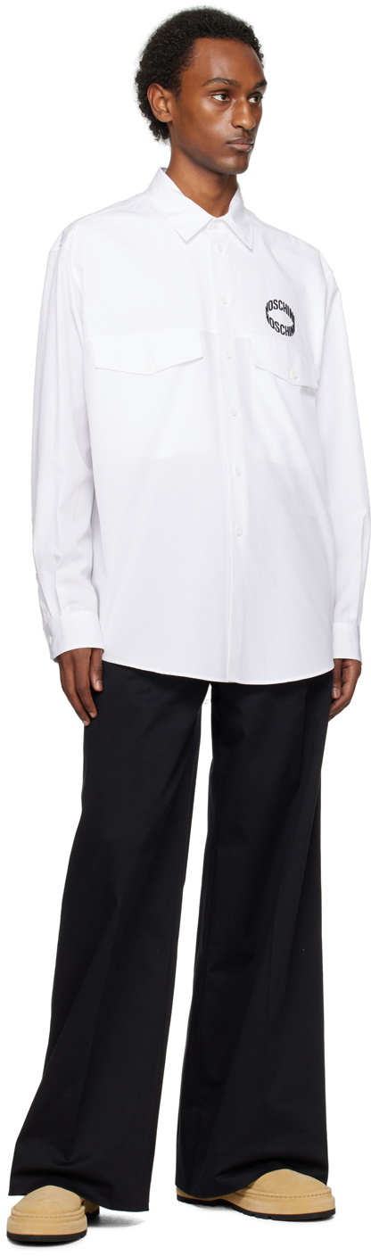 Moschino White Loop Shirt Moschino