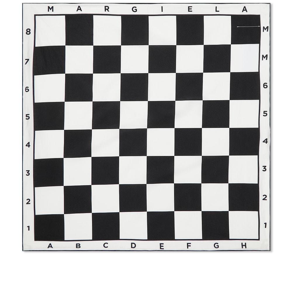 MM6 Checkerboard Logo Scarf MM6 Maison Margiela