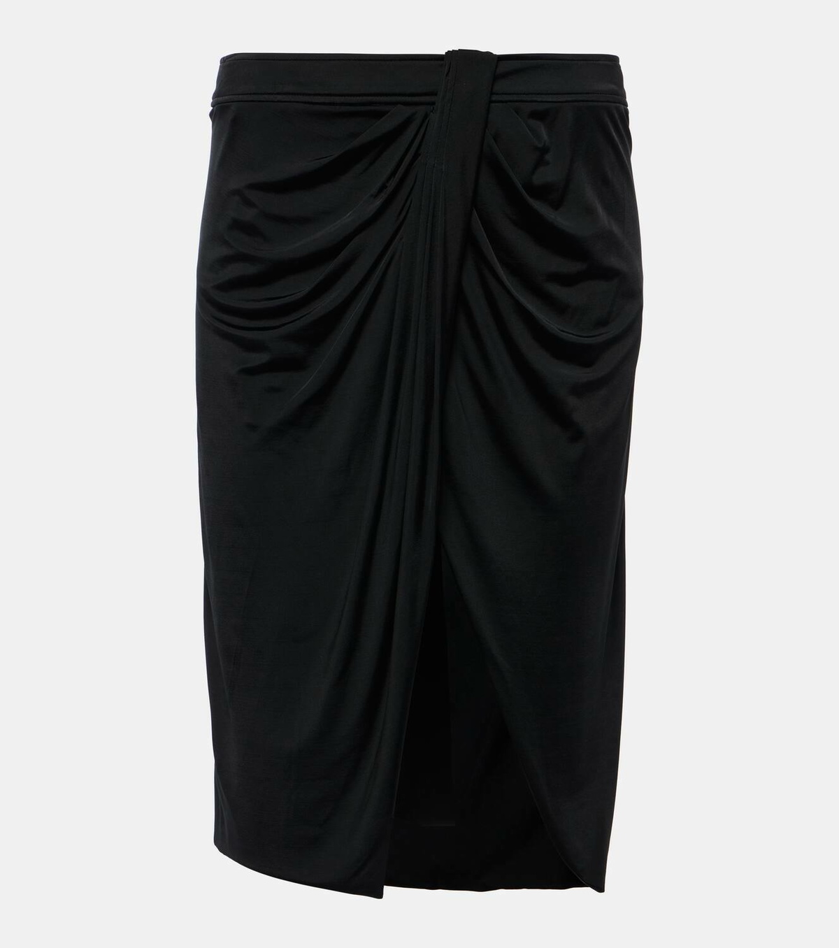 Tom Ford Draped jersey midi skirt TOM FORD