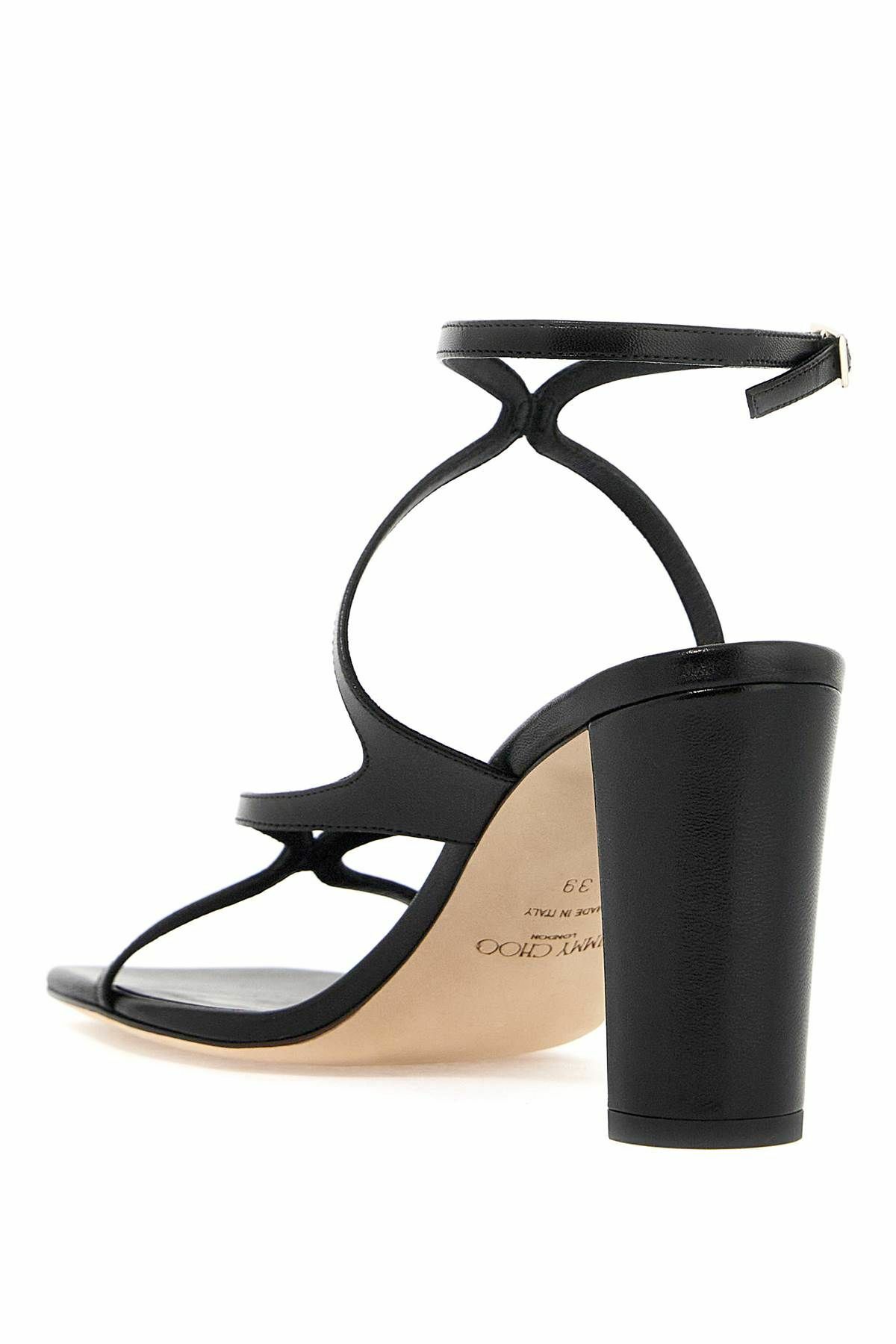 JIMMY CHOO 'asia 85 sand Black Jimmy Choo