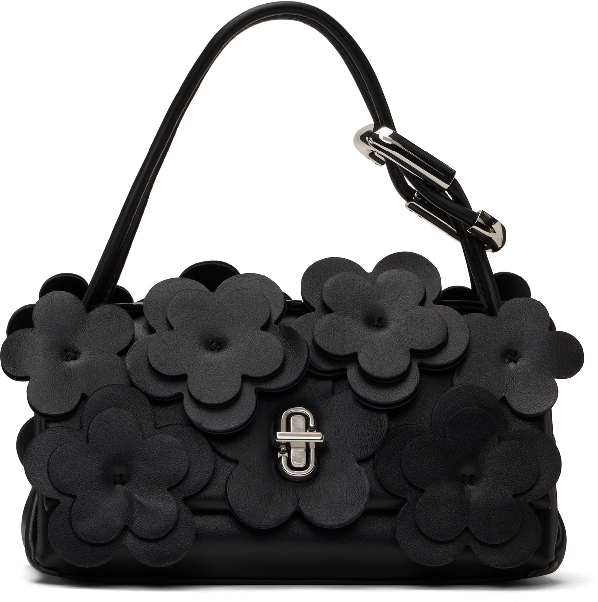 Marc Jacobs Black 'The Daisy Applique Mini Dual' Bag Marc Jacobs