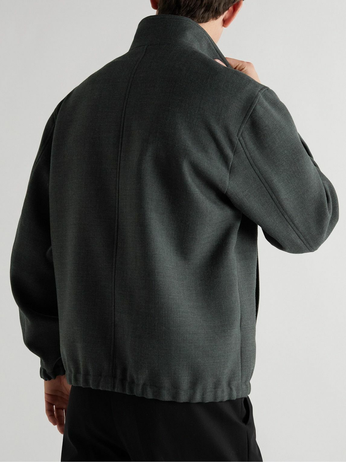 Theory - Junior Wool-Blend Twill Jacket - Black Theory