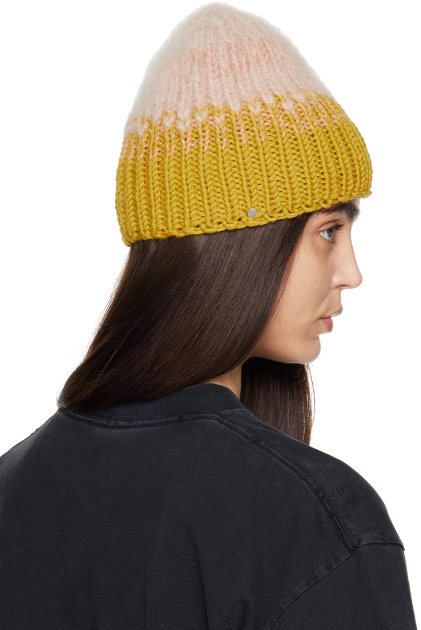 Bless Yellow Nº70 Chiengora Beanie Bless