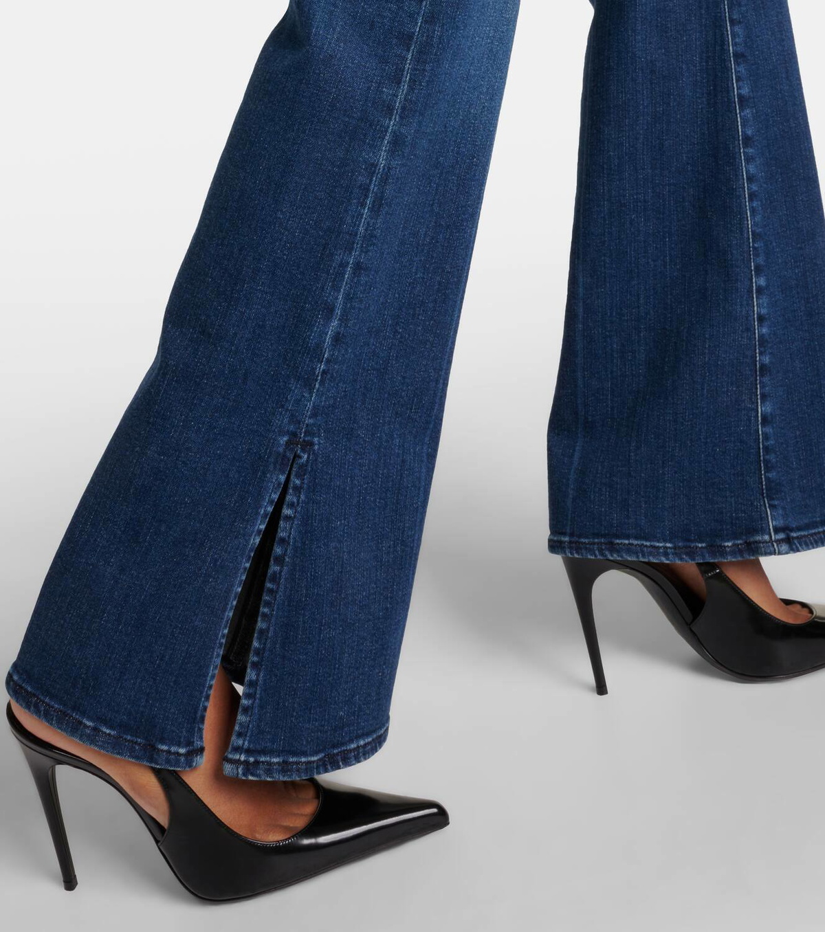 Frame Le Easy Flare high-rise flared jeans Frame Denim