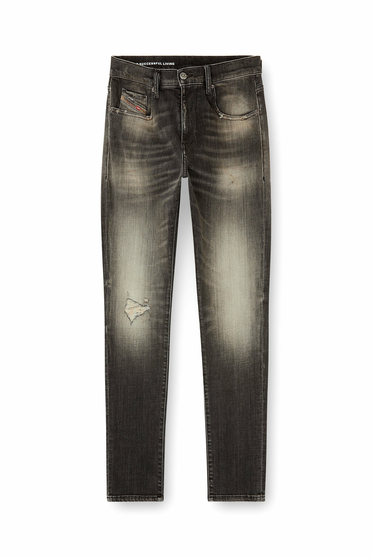 Diesel Slim Jeans - 2019 D-Strukt - Jeans Mens in Grey Diesel