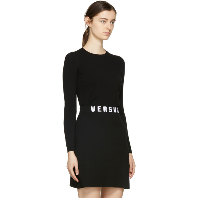 Versus Black Logo Sweater Versus