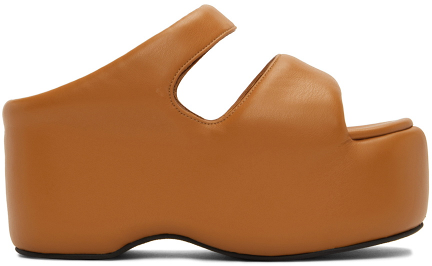 Simon Miller Orange Bubble Clog Sandals Simon Miller