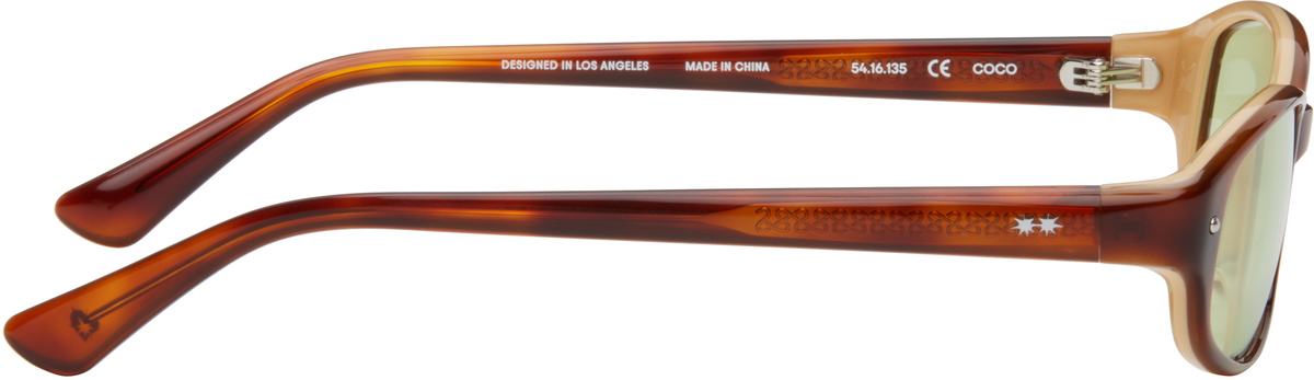 BONNIE CLYDE Brown Coco Sunglasses Bonnie Clyde