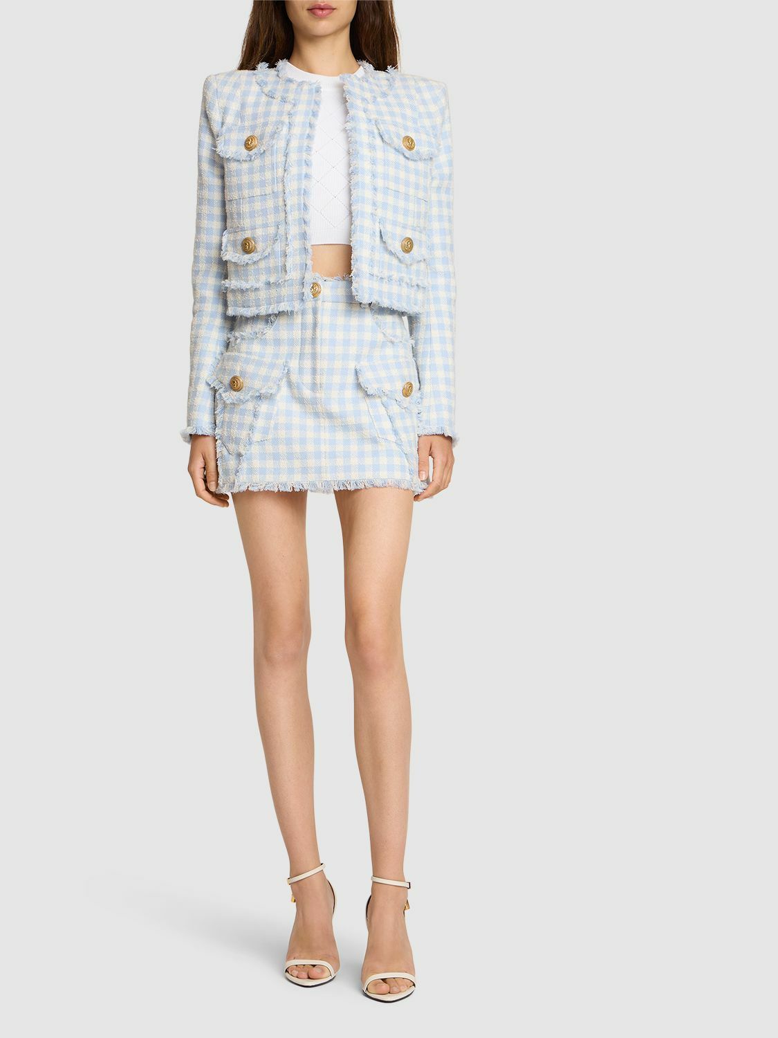 BALMAIN - Tweed Jacket Balmain