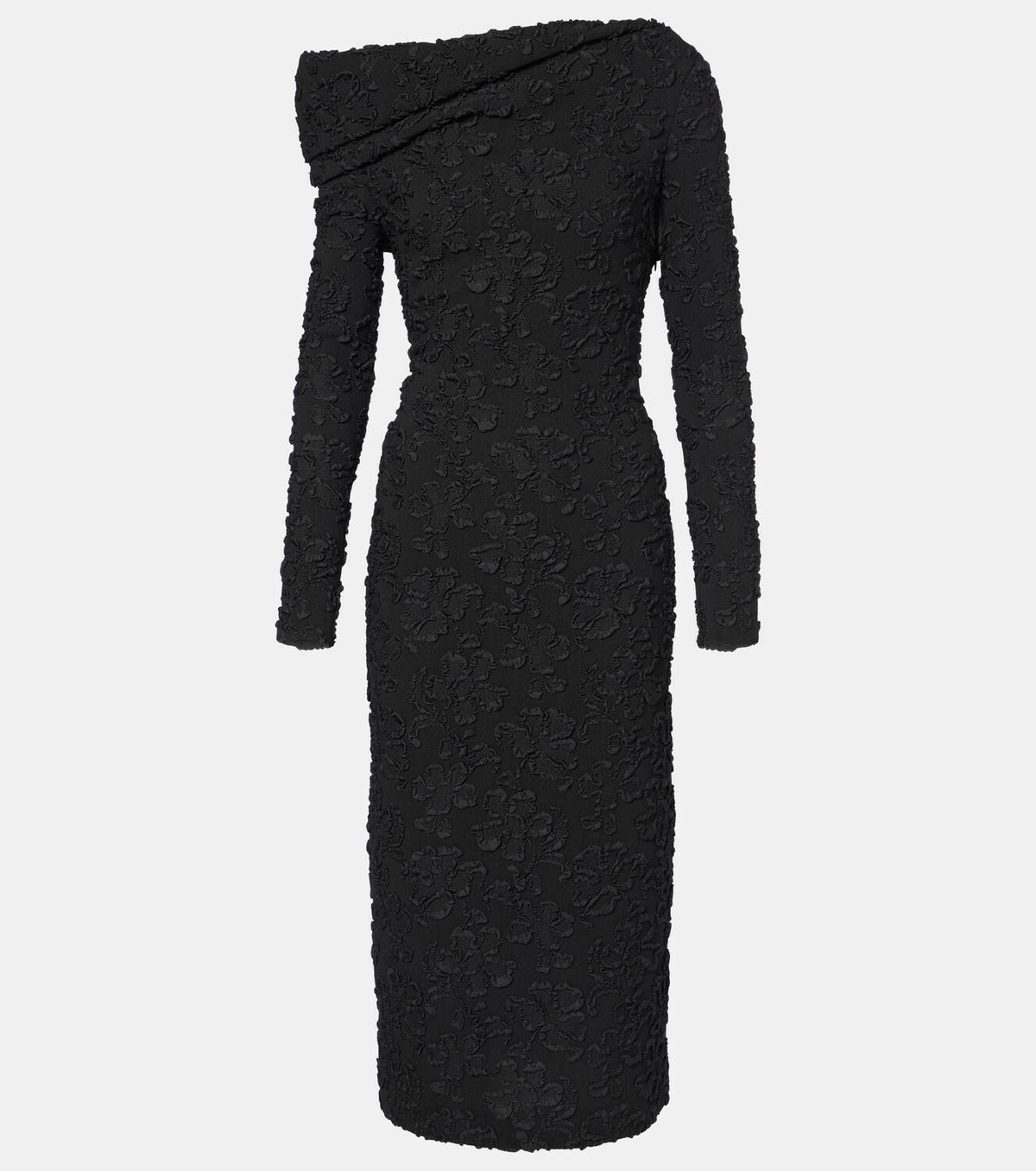 Givenchy Floral off-shoulder midi dress Givenchy