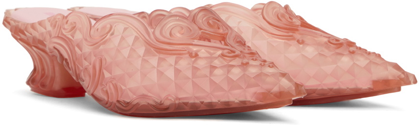 Y/Project Pink Melissa Edition Point Mules Y/Project