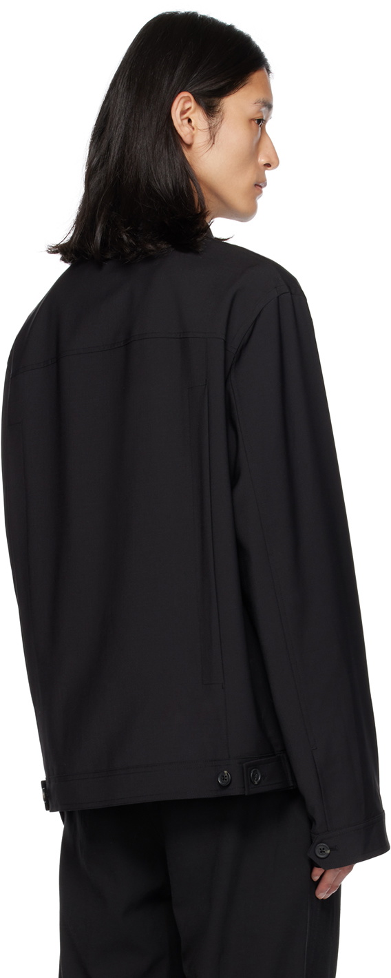 Helmut Lang Black Zip-Up Jacket Helmut Lang