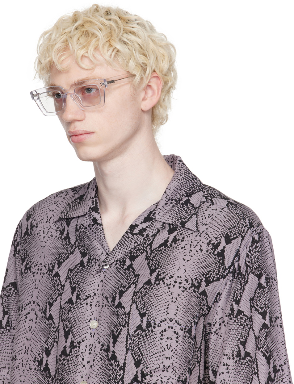 MCQ Transparent Square Sunglasses McQ Alexander McQueen