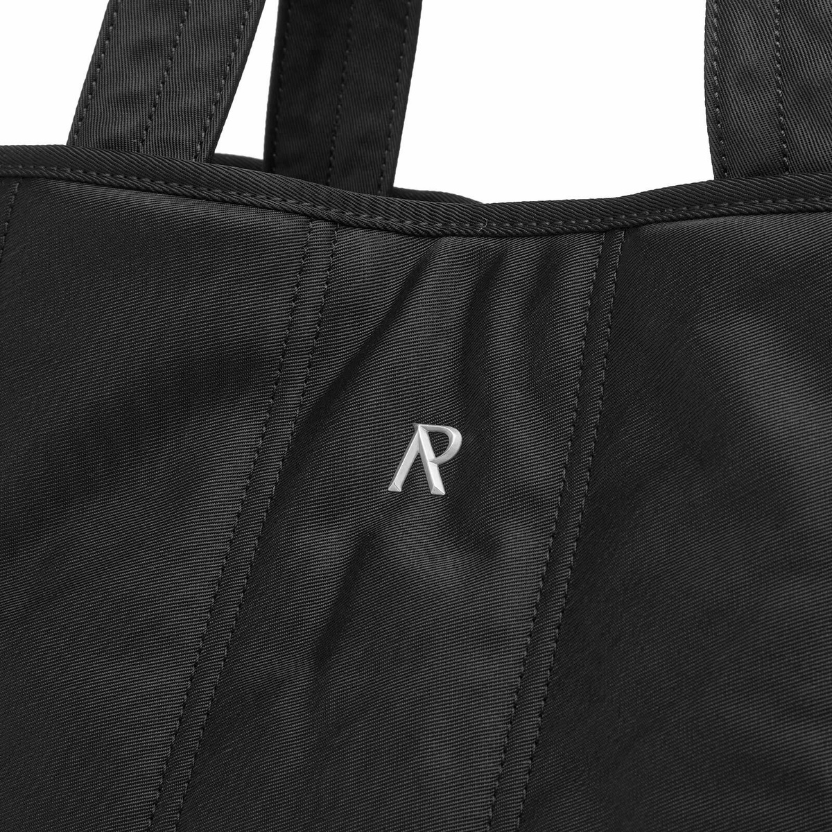 Represent Men's Quilted Tote Bag in Jet Black Represent