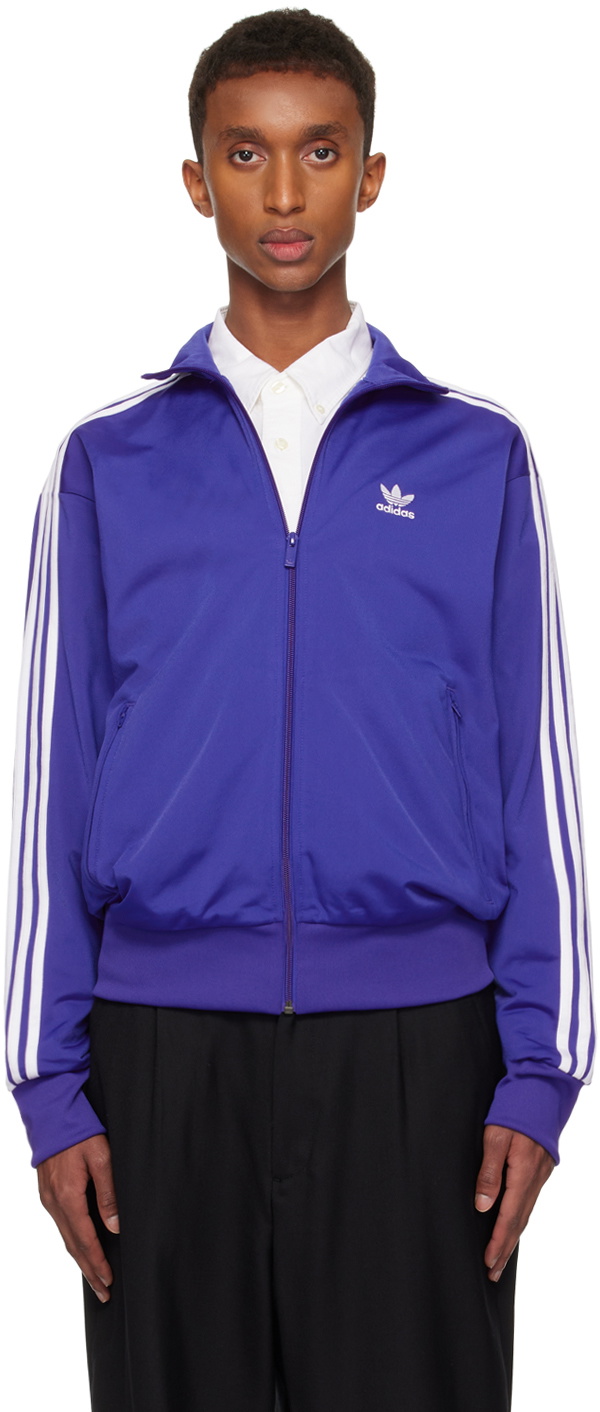 adidas Originals Blue Adicolor Classics Firebird Track Jacket adidas ...