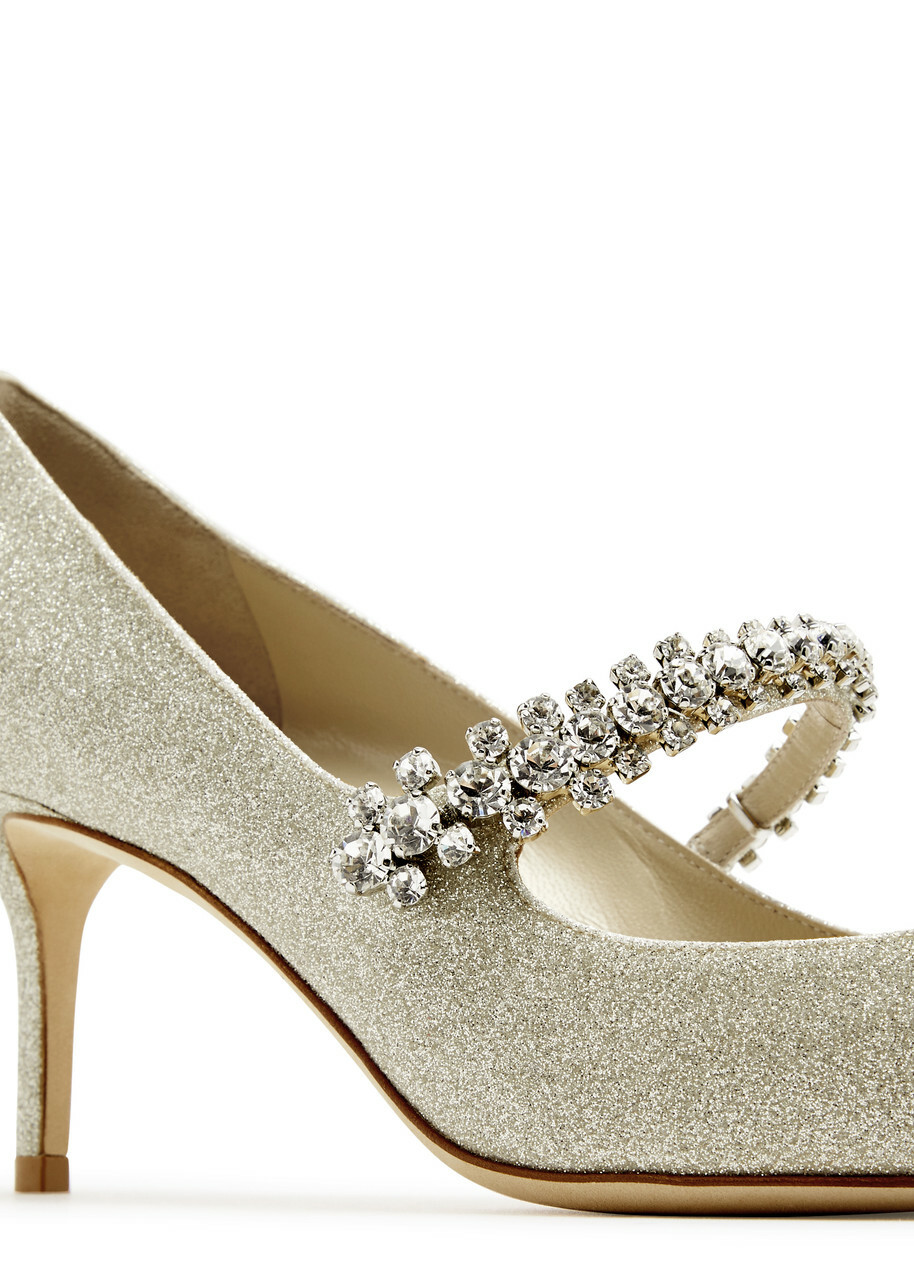 Jimmy Choo Bling 65 Glittered Pumps Jimmy Choo