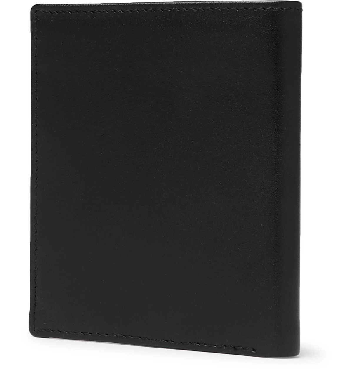 George Cleverley - Leather Billfold Wallet - Black George Cleverley