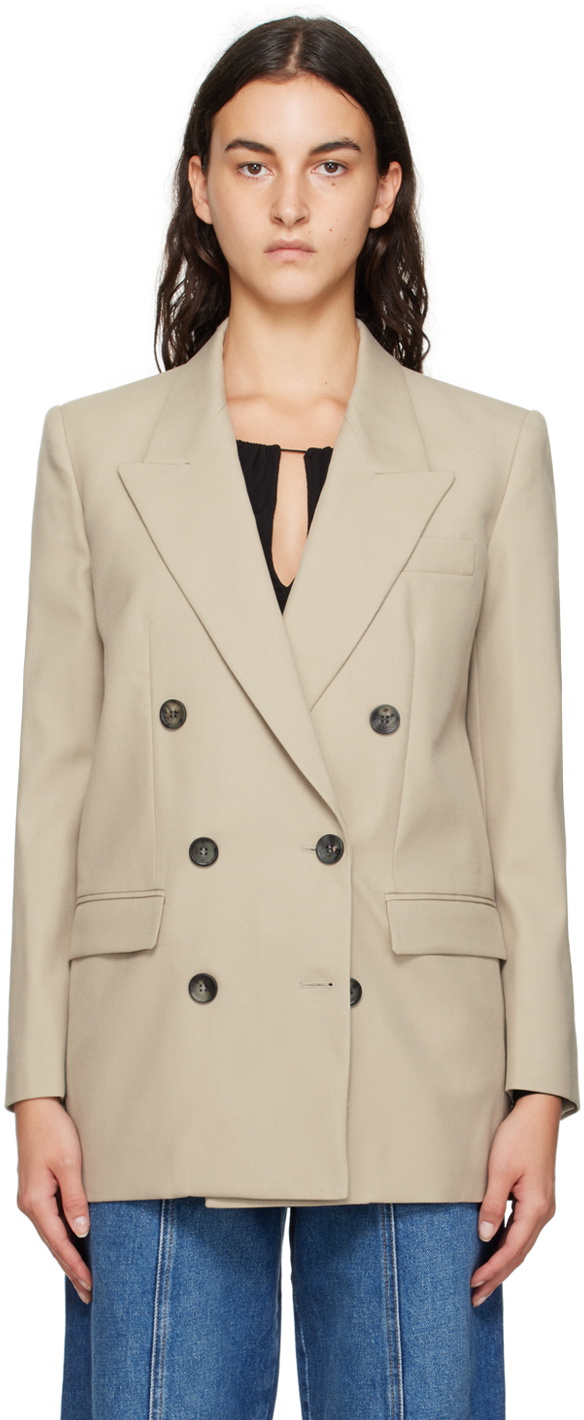 Isabel Marant Beige Nevimea Blazer Isabel Marant