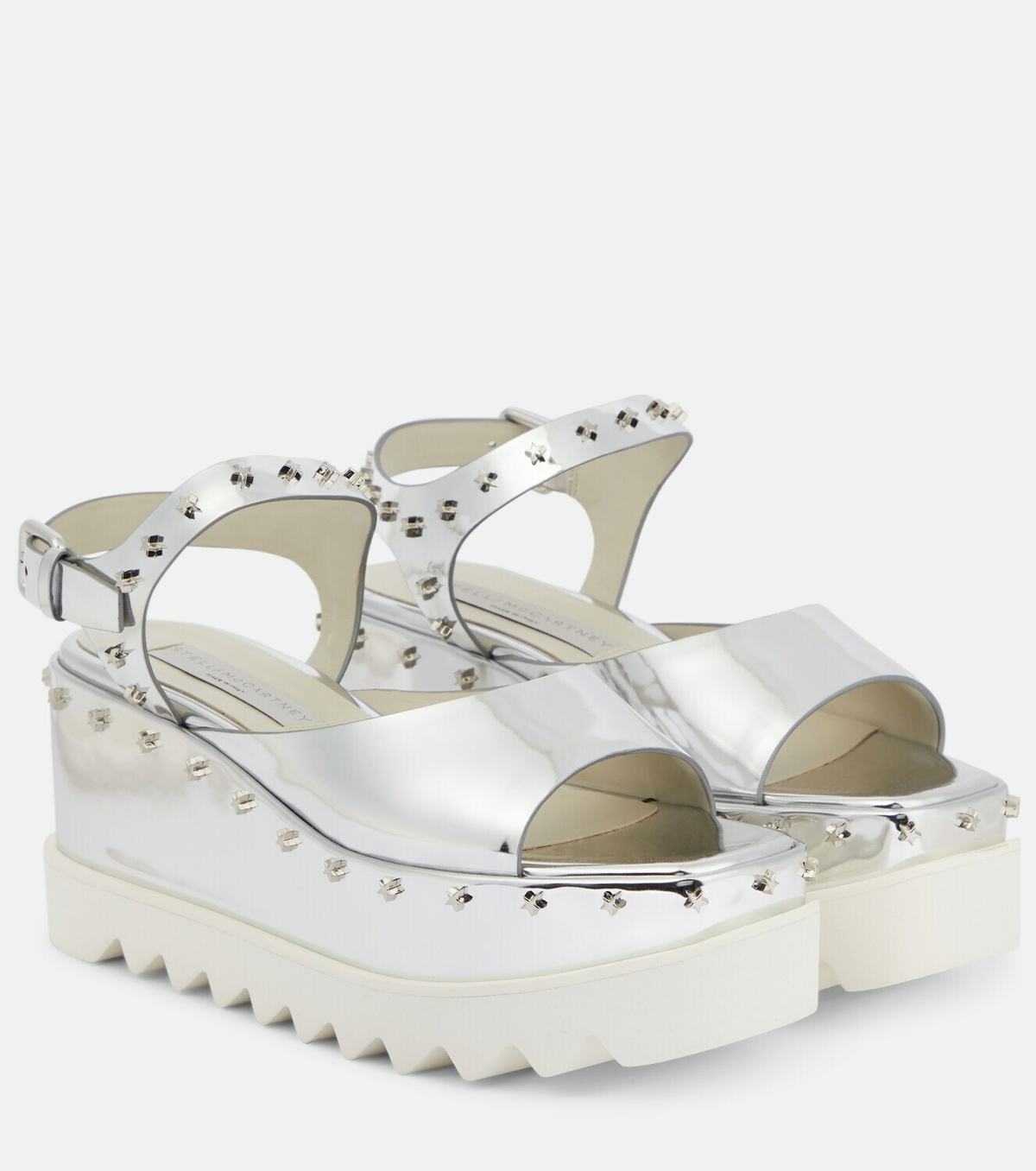 Stella McCartney Elyse embellished platform sandals Stella McCartney