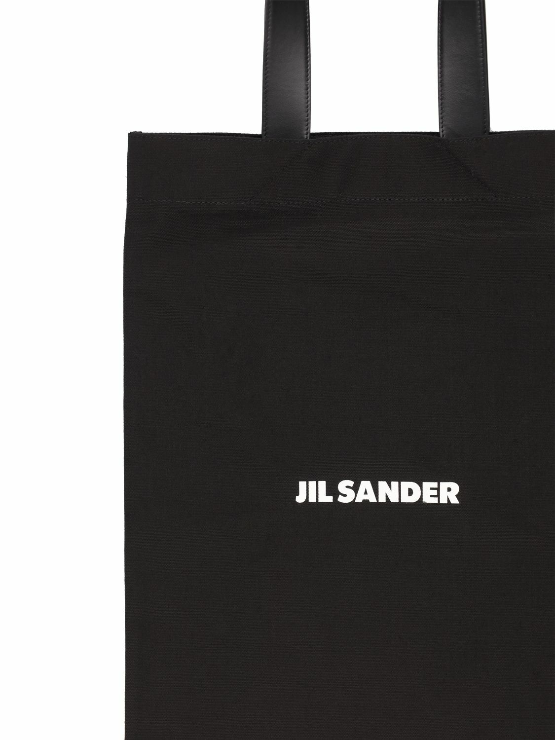 JIL SANDER - Logo Linen Tote Bag Jil Sander