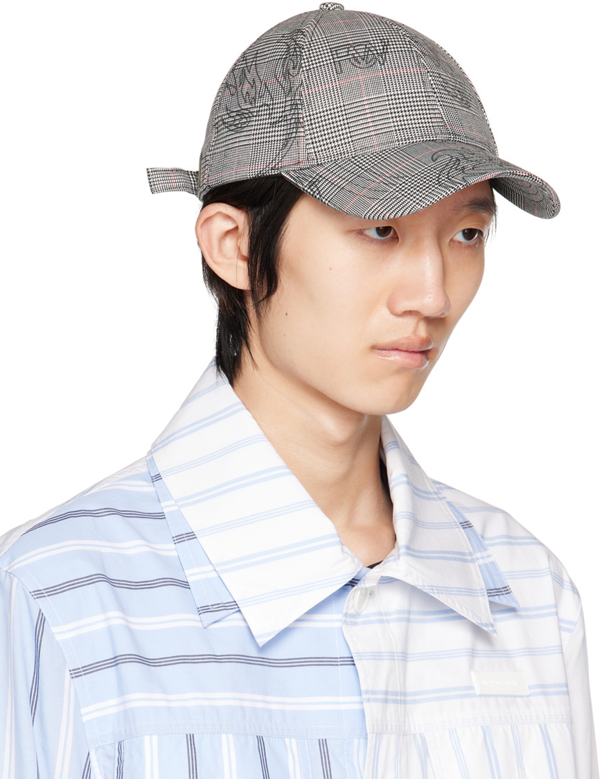 Feng Chen Wang Black & White Phoenix Baseball Cap Feng Chen Wang