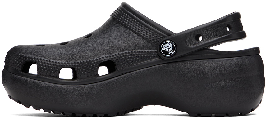 Crocs Black Classic Platform Clogs Crocs