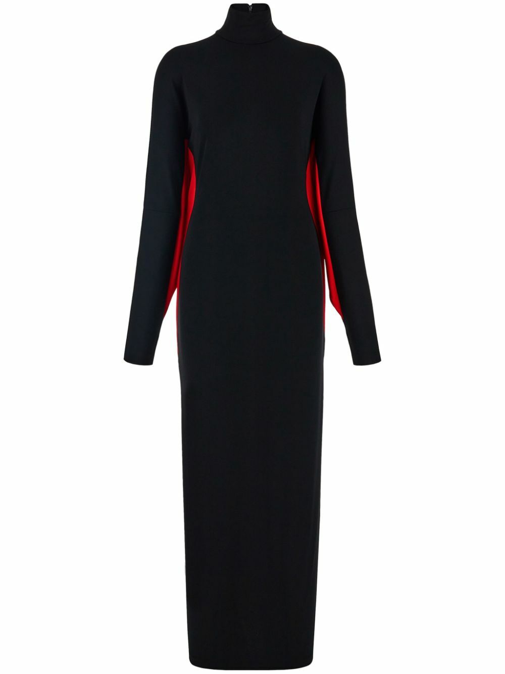 FERRAGAMO - Bat-sleeves Long Dress Salvatore Ferragamo