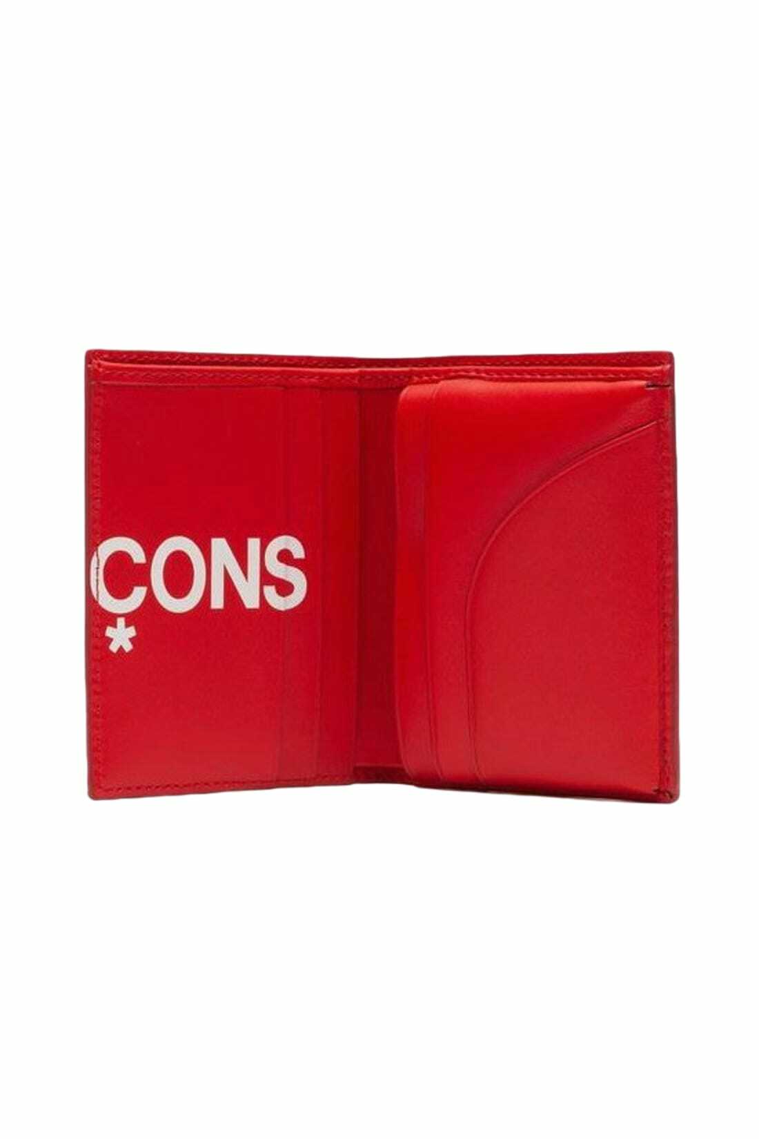 Comme des Garçons Wallet Huge Logo Wallet Comme des Garcons Wallets