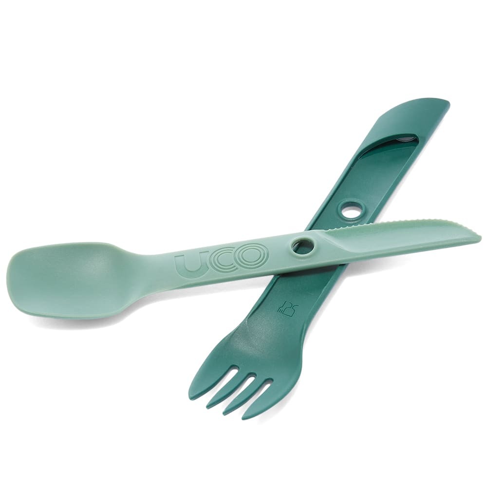 UCO Switch Spork Utensil Set in Camp Green UCO