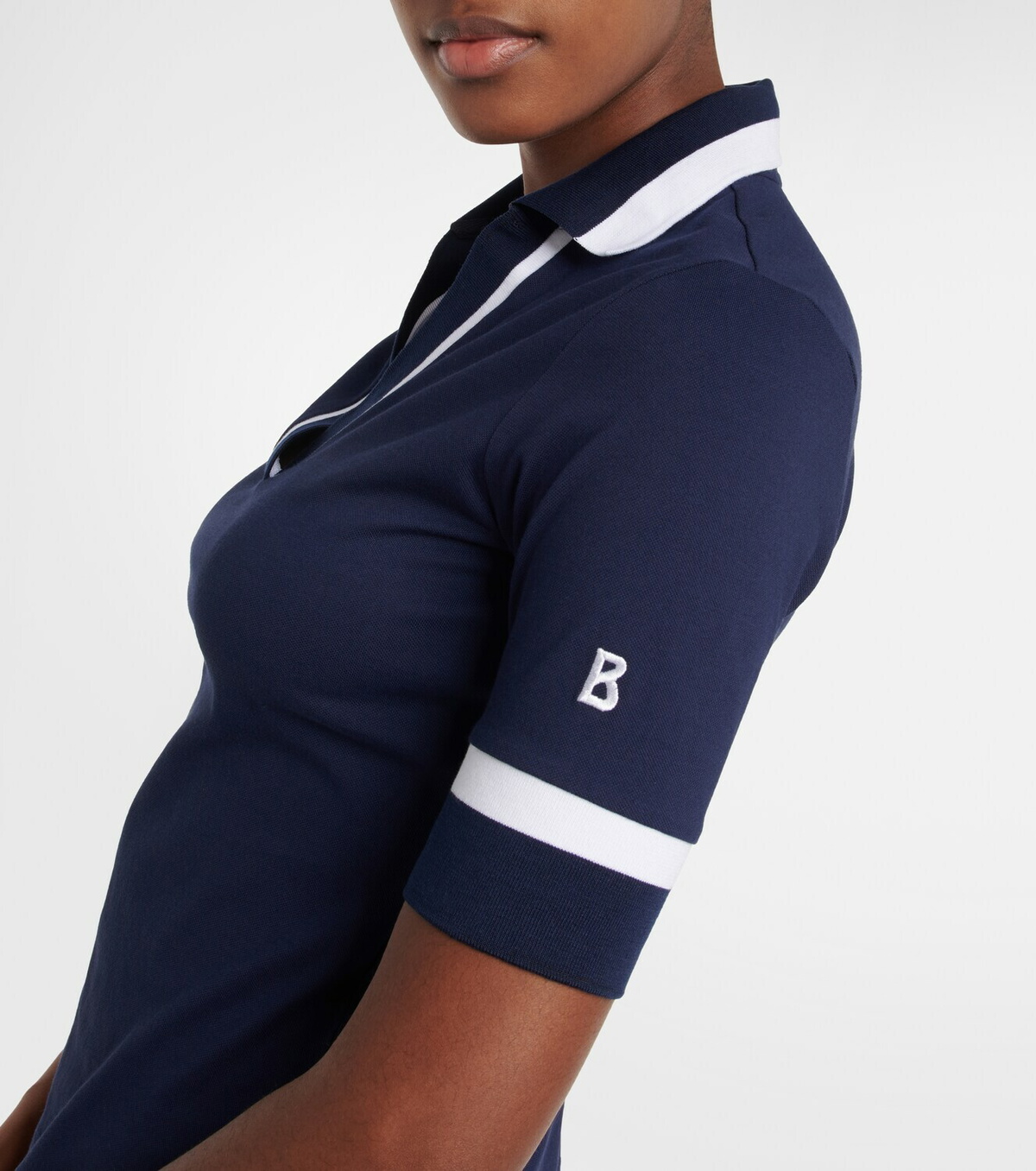 Bogner - Elonie cotton-blend polo shirt Bogner