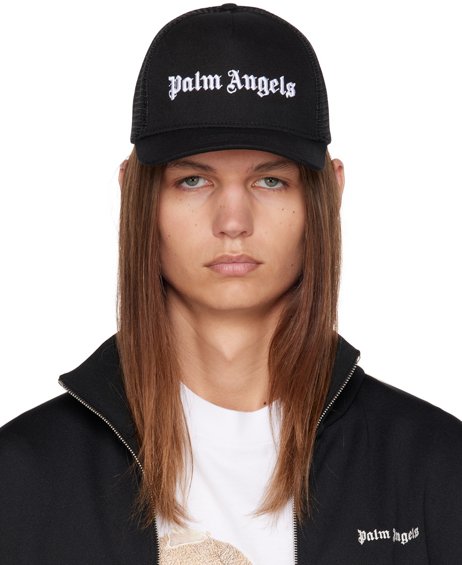 Palm Angels Black Classic Cap Palm Angels