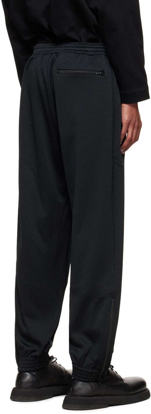 N.Hoolywood Black Polyester Lounge Pants N.Hoolywood