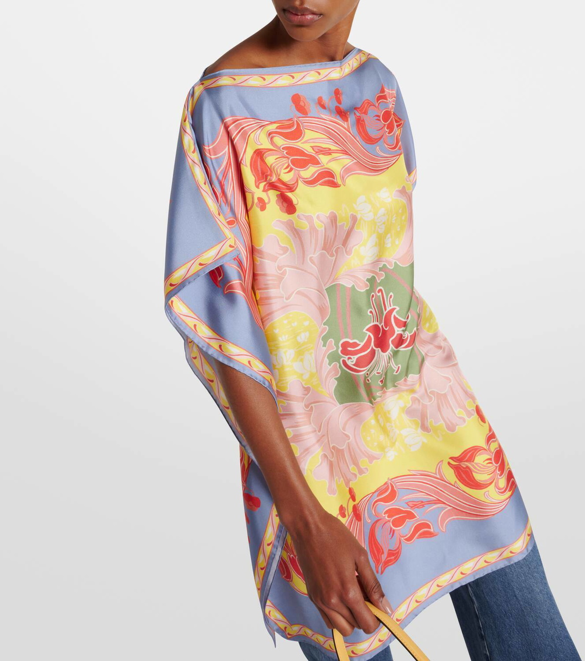 Etro Etro Summer silk twill top Etro