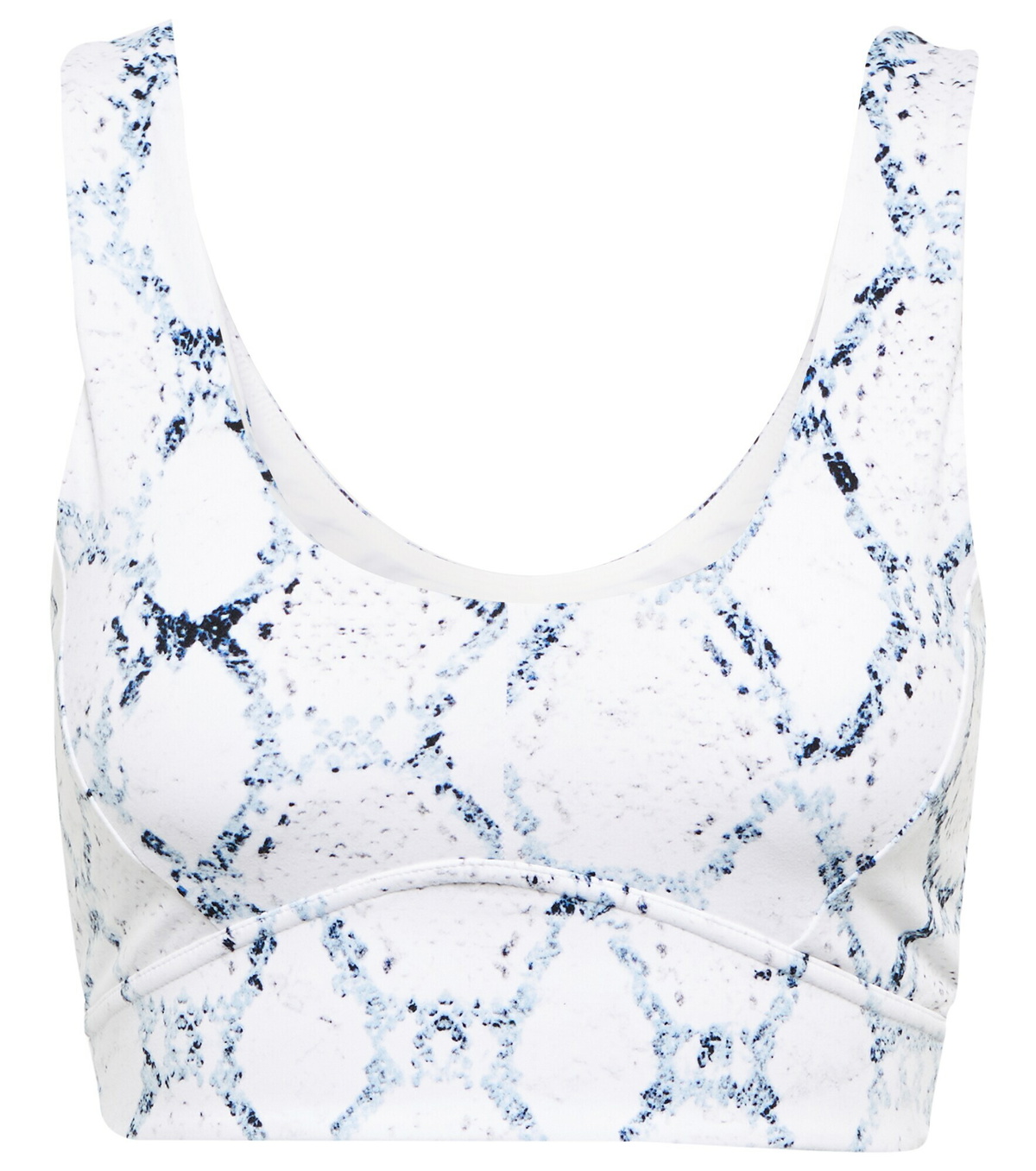 Varley - Elsie snake-print sports bra Varley