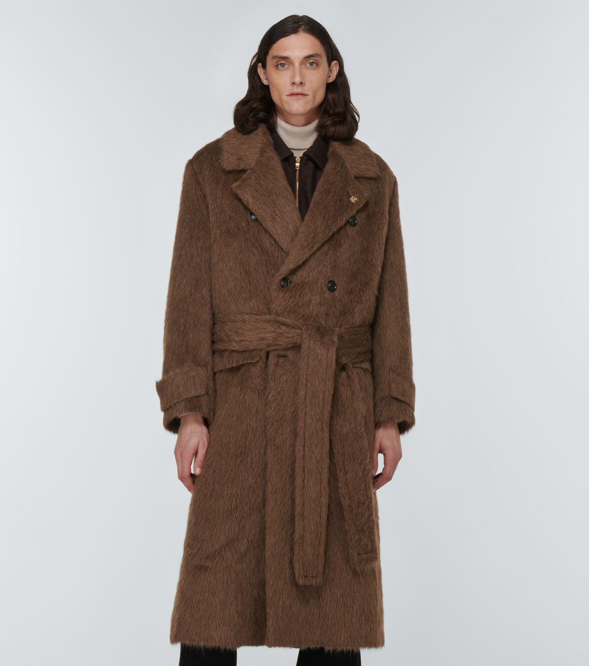 Amiri - Alpaca wool-blend coat Amiri