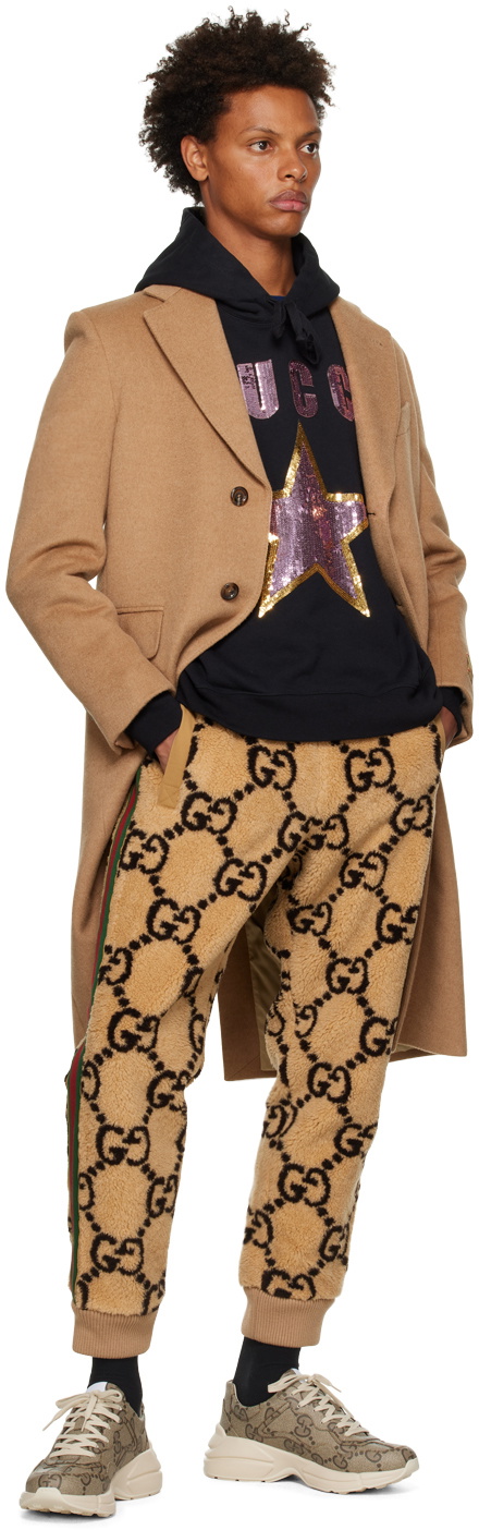 Gucci Brown Jacquard Lounge Pants Gucci