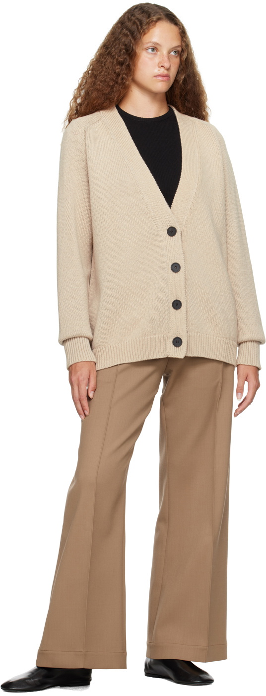 Studio Nicholson Beige Udine Cardigan Studio Nicholson